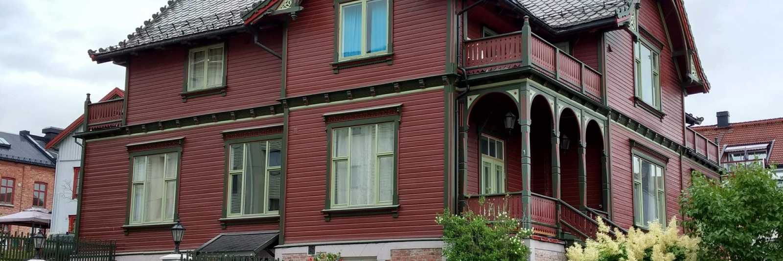 En staselig villa i Hamar - Nasjonalarkivet